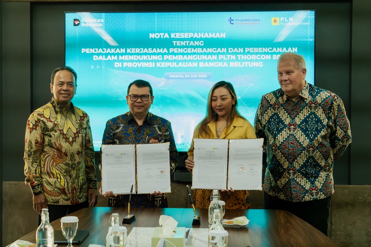 PLN Nusantara Power Gandeng ThorCon Jajaki Pembangkit Nuklir di Bangka Belitung - Ecobiz Asia