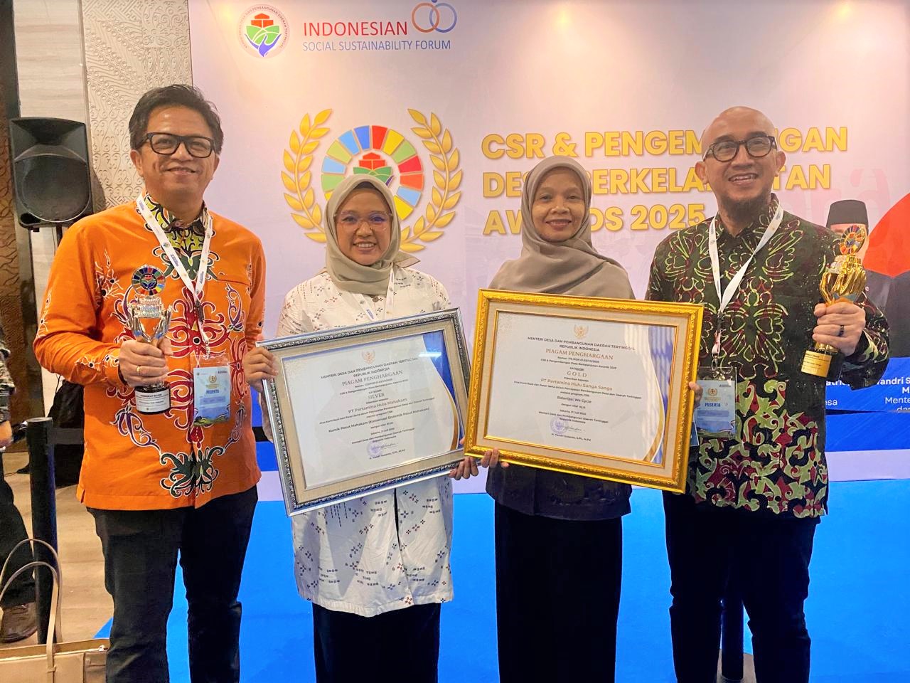 Anak Usaha PHI Raih Penghargaan Nasional CSR & PDB Awards 2025 - Ecobiz Asia