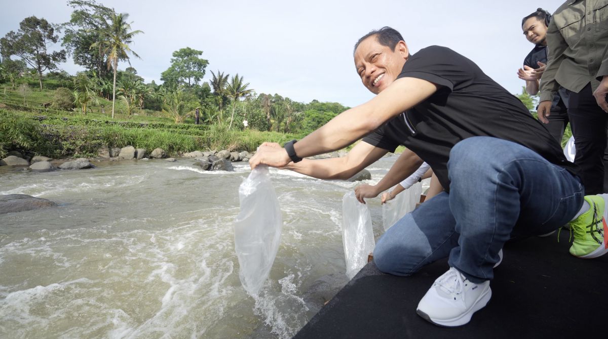 PLN dan KLH/BPLH Gelar Aksi Bersih DAS Ciliwung, Angkut 176 Kg Sampah dan Tanam 2.500 Pohon ...