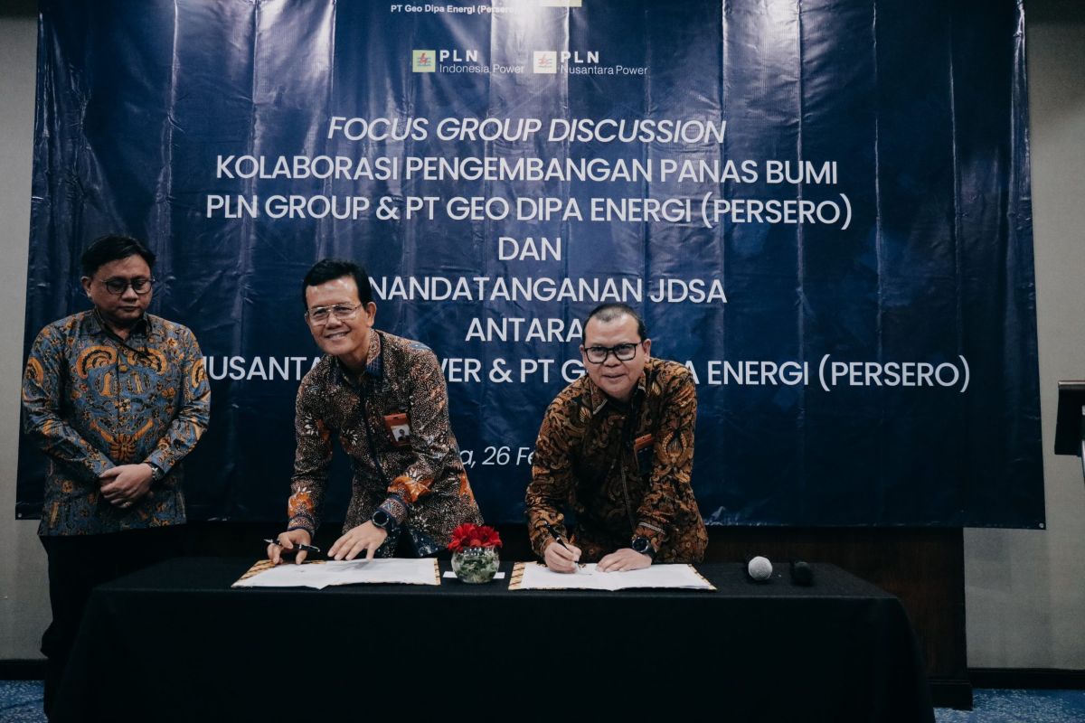 PLN Nusantara Power Teken JDSA dengan Geo Dipa untuk Retrofit PLTP ...